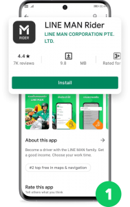 LINE MAN RIDER | สมัครขับไลน์แมน | สมัครฟรี คลิกเลย
